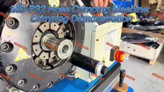 -P32 Hose Crimping Machine: Crimping Demonstration