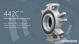 Chesterton 442C Cartridge Split Mechanical Seal for Agitators