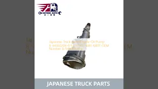 Isuzu 4JB1 Engine Oil Pump 8943602060