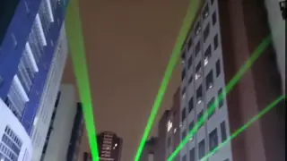 Anti fatigue laser green light on highways.
