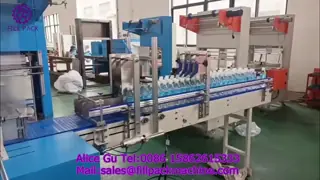 2244 P38 Automatic L-Type Plastic Bottle Film Wrapping Machine