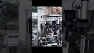 Fully Automatically Colostomy Bags Production Line Automatic Medical Bags Making Machine