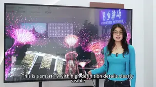 Large-screen 4K smart internet-enabled digital TV