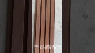 Weather-resistant WPC wall panel