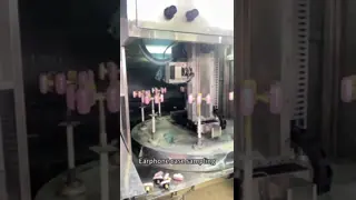 Automatic Spray Painting Machine Earphone Housing