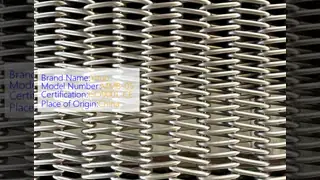 Durable Wire Mesh Conveyor Belt for Industry