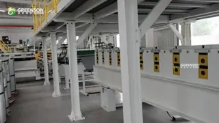Rock Wool PU Sandwich Panel production line