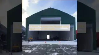 Steel Hangar Warehouse for MRO Facilities