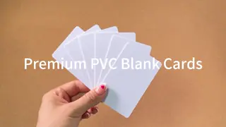 2-1 PVC Blank Cards
