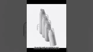 30ml 50ml  75ml 100ml Plastic airless bottle
