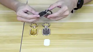 Custom Sublimation Rotary Keychains