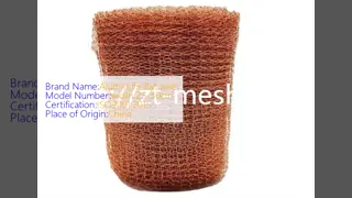 Durable Knitted Wire Mesh for Catalytic Converters