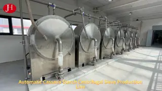 Customized Cassava Starch Production Line for Customized Centrifugal Sieve Equipment