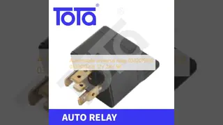 Universal Auto Relay V V  Pin