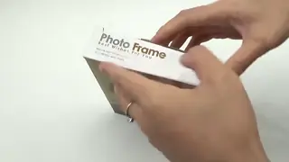 360 Rotate Glass Sublimation Photo Frame