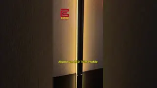 Aluminum LED Trim Profile | Linear Lighting Edge Trim for Modern Interiors #aluminumtrim