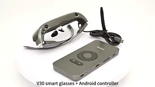 ENMESI AR Glasses 4K Clarity 3000 Nits Bright