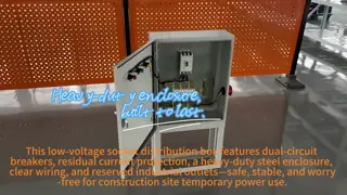 Low voltage socket distribution box