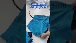 Dual layer Jiu Jitsu Grappling Shorts Zero Distractions Total Mobility