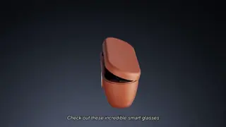 Smart Glasses AI Camera Music Translator
