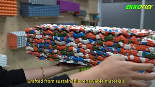 Renewable Egg Crate Foam Camping Pad
