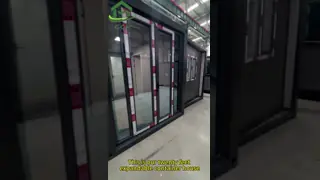 20FT expandable container house with gray Great Wall panel