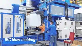 Used IBC Extrusion Blow Molding Machine 1000L