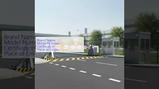 High Security Crash Rated Hinged Gate