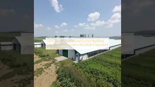 Steel School Building 1000sqm Fast Construction
