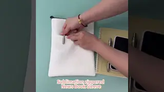 Custom Sublimation Book Cover Bag