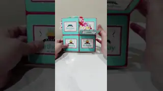 Mint Cake Box Music Box Decor #BirthdayParty #3DPopUp #PartyVibes #CuteGift #MusicBox