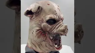 Scary Bloody Pig Butcher Mask | Horror Latex Mask for Halloween & Haunted Houses