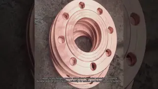 Copper Nickel Flanges Superior Seawater Corrosion Resistance for Marine Piping
