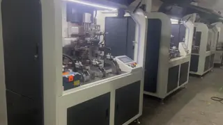 Bottle Screen Printer UV Cure Flame Treat Servo
