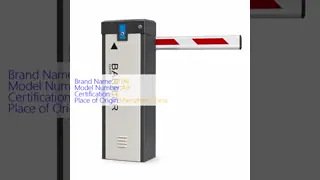 A9 Barrier Gate Smooth Access Control