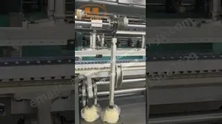 High-Speed RS260 Warp Knitting Machine Trial Operation