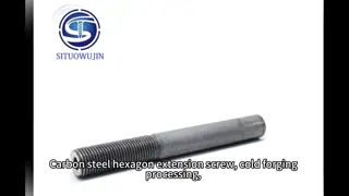 12.9 Grade Extended Stud Screws for Heavy Duty Assembly