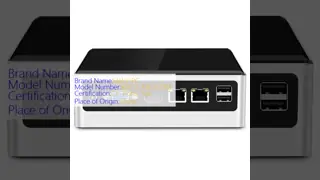 Intel i5 Industrial PC Dual LAN Dual COM Fanless