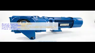 High Efficiency Helical Bevel Gear Motor 95 Percent Power