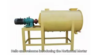 Horizontal Mortar Mixer For Mining And Construction Engineering