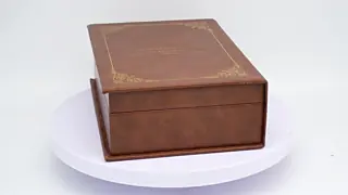 Book-Shaped Jewelry Box, Unique Artistic Storage Case for Jewelry Display, Collection and Gifting