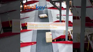 Efficient Plastic Modular Conveyor Low Noise Operation