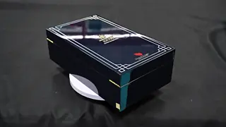 Black Luxury Wine Box, Sophisticated Shockproof Storage Case for Wine Collection & Premium Gifting