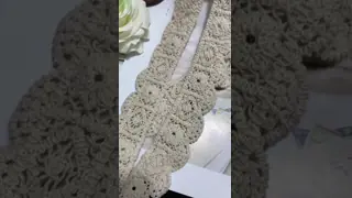 4cm Water-Soluble Guipure Lace Rope Embroidery Crochet Lace Tirm for Women's Summer Vest Dress Cloth