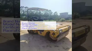 Used Shantui LX04JS Road Roller Asphalt Compaction Solution