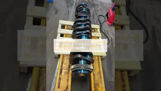 Forged Alloy Steel Crankshaft for Heavy Duty Engines