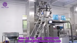 2276 J69 Rotary Bag-Feeding Pet Food Filling and Sealing Machine