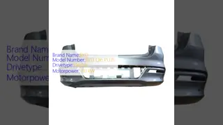 BYD Qin PLUS Rear Bumper Parts OEM Quality Fit