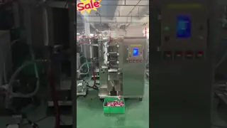 High-Speed Continuous Sauce Filling & Packaging Machine QNSP-X186