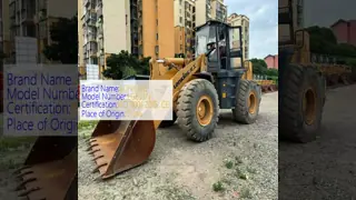 Used LONKING LG853N Wheel Loader 220HP Powerful Performance